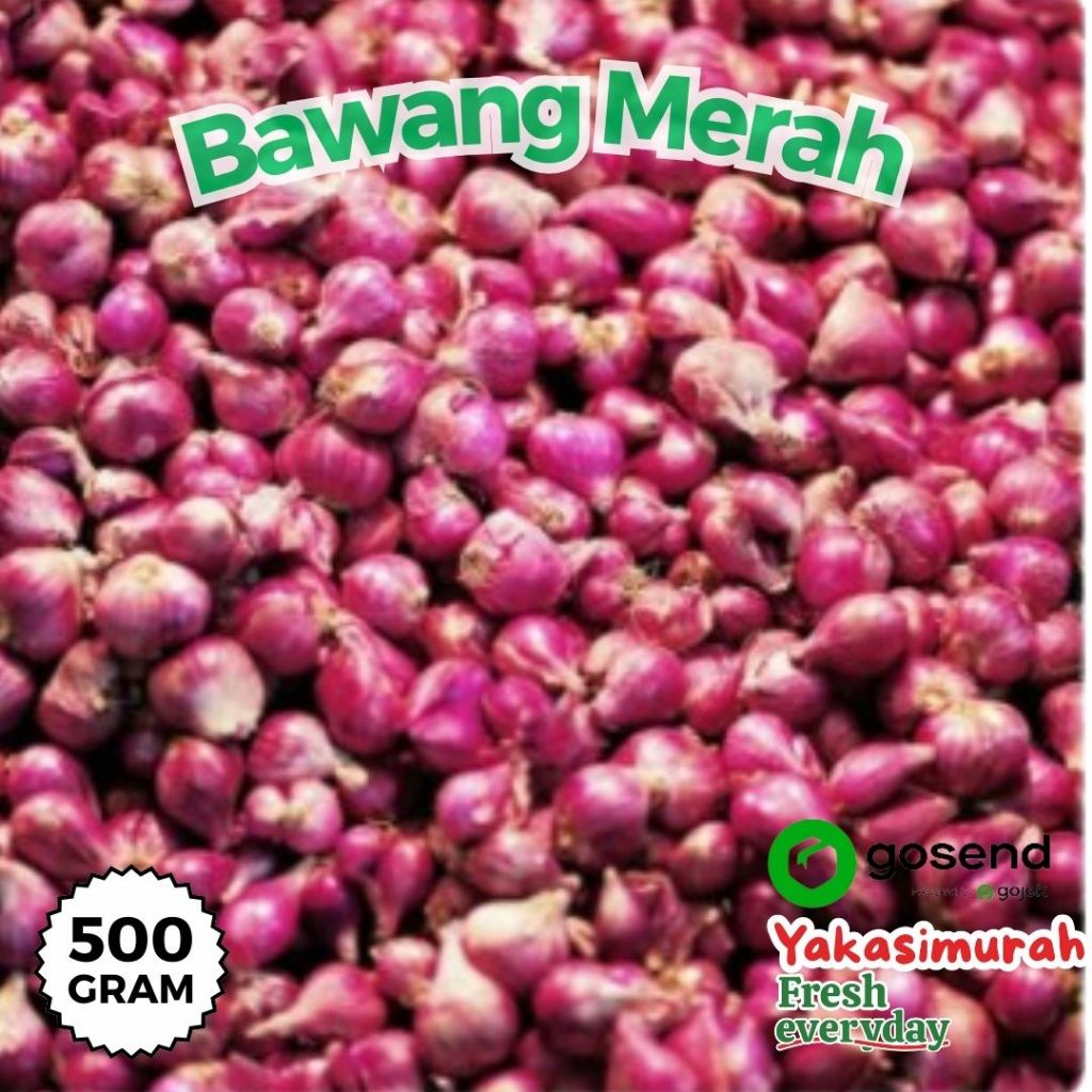 Jual Bawang Merah Super / Bawang Merah 500 gram | Shopee Indonesia