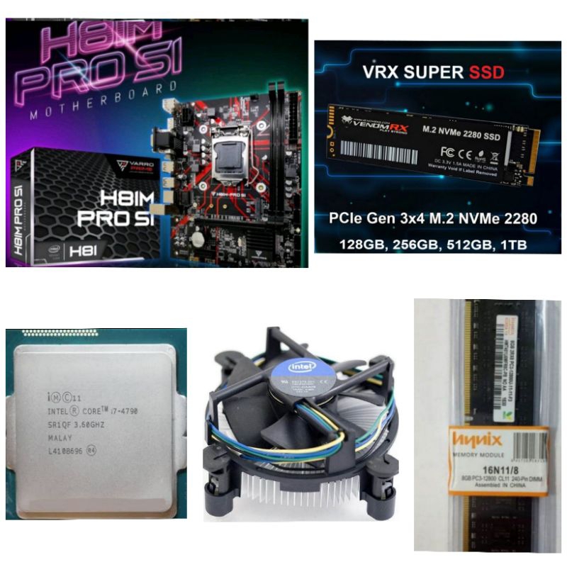 Jual Paket PC Intel Core i7 Gen 4 LGA 1150 RAM DDR3 8GB / 16GB | Shopee ...