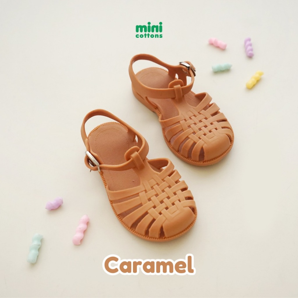 Jual MINI COTTONS Earth Jelly Shoes Sepatu Sandal Anak Perempuan ...