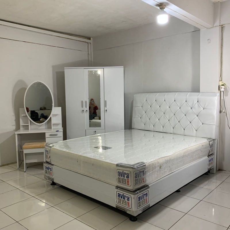 Jual Set Kamar Tidur - Paket Kamar Tidur Divan Springbed Lemari Meja ...