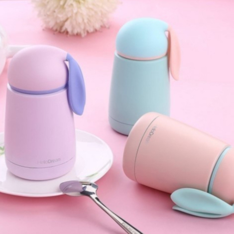 Jual BOTOL KACA HELLO DREAM RABBIT + BOX 330ML | Shopee Indonesia