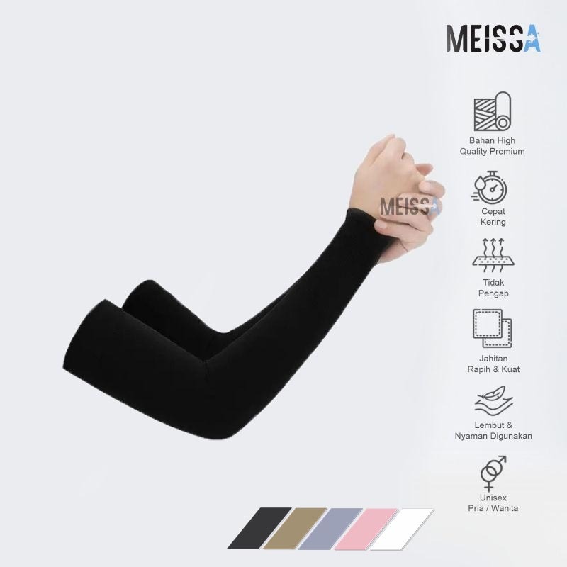 Jual MEISSA Mangset Tangan Unisex Handsock Polos | Shopee Indonesia