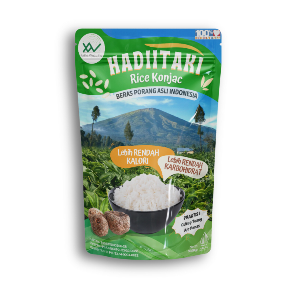 Jual hadiitaki beras porang rendah gula tinggi serat 1kg | Shopee Indonesia