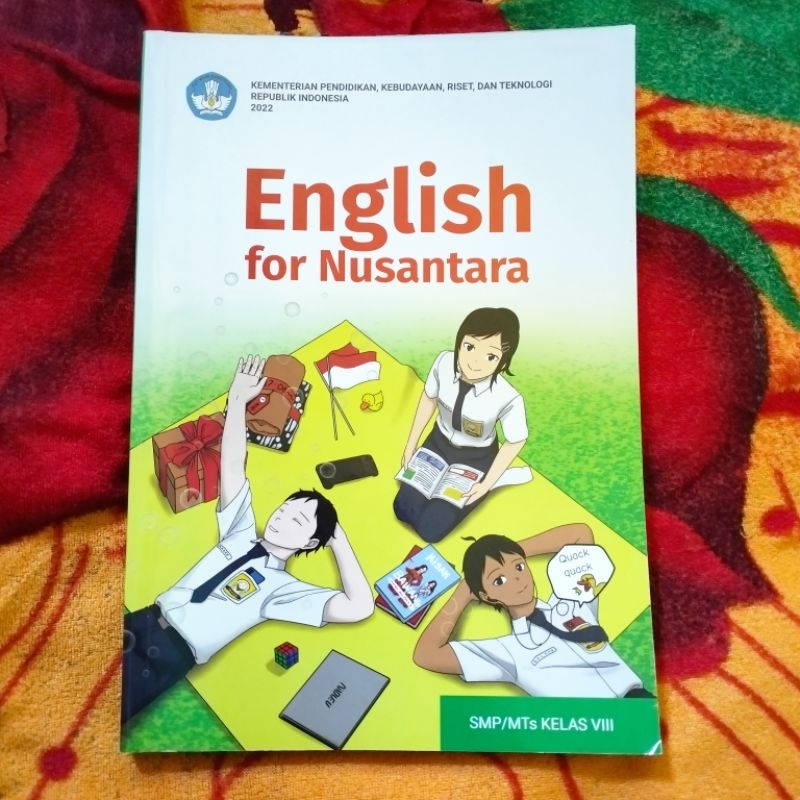 Jual ORIGINAL BUKU BAHASA INGGRIS ENGLISH FOR NUSANTARA KELAS 8 SMP/MTS KURIKULUM MERDEKA ...