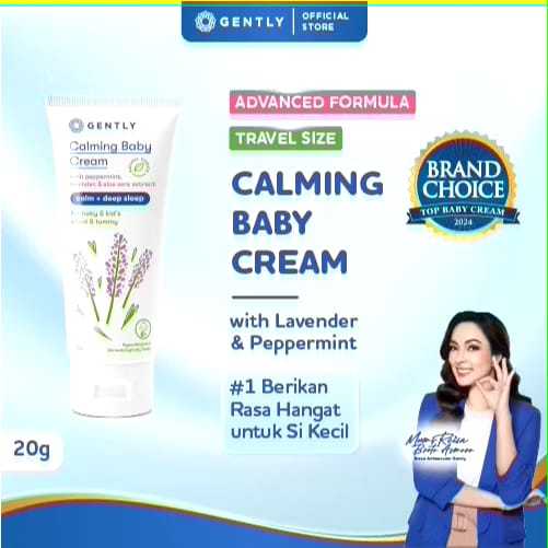 Jual GENTLY CALMING BABY CREAM 20g | Shopee Indonesia