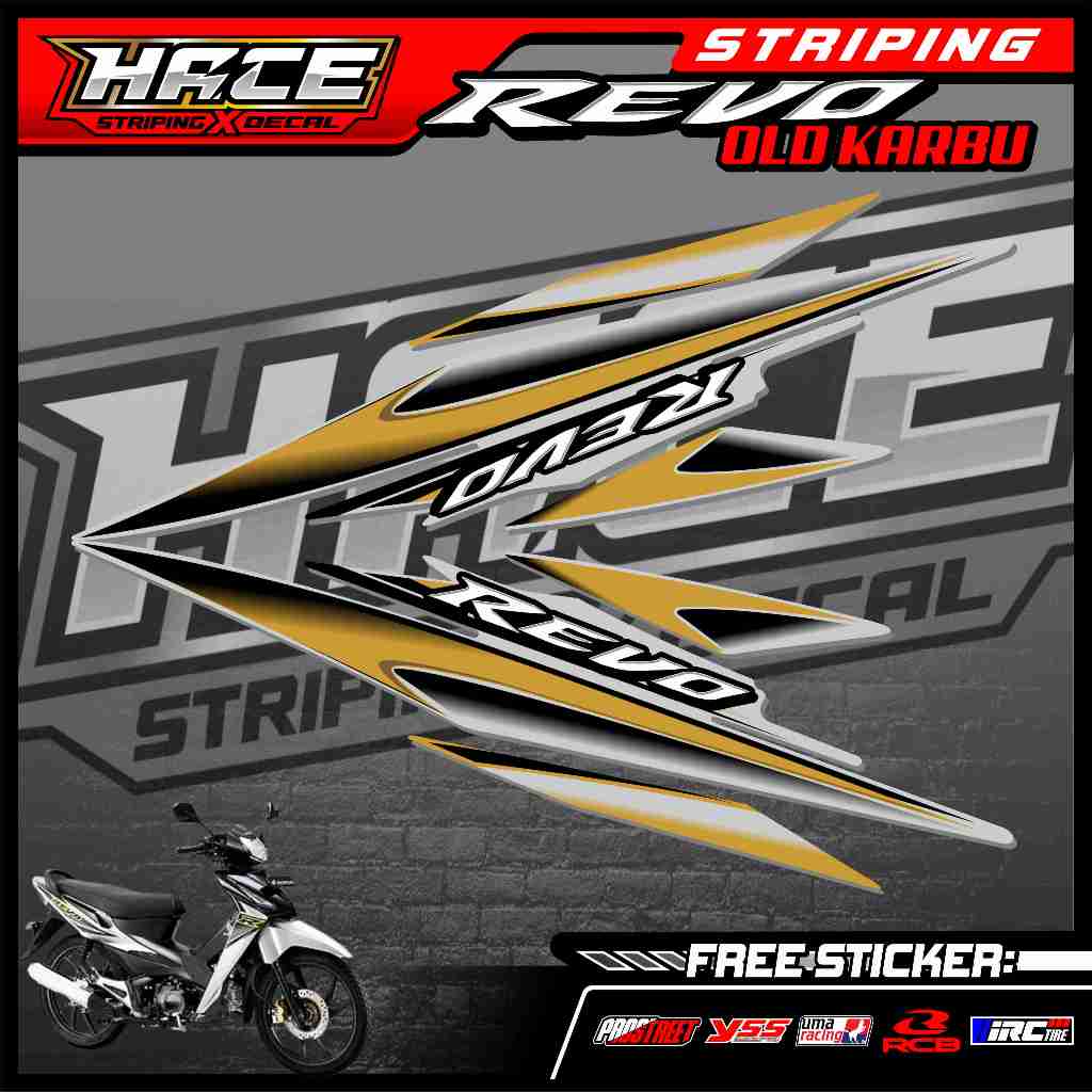 Jual 690 STRIPING STICKER REVO OLD - STRIPING STICKER REVO OLD PREMIUM ...