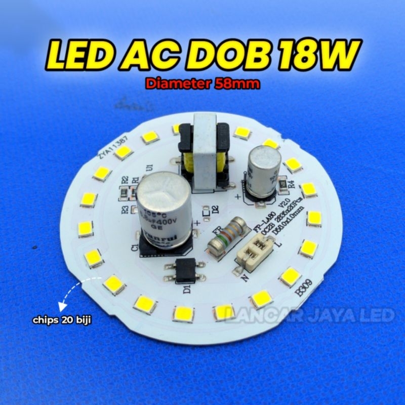 Jual PCB LED DOB 18w TRAVO | Shopee Indonesia