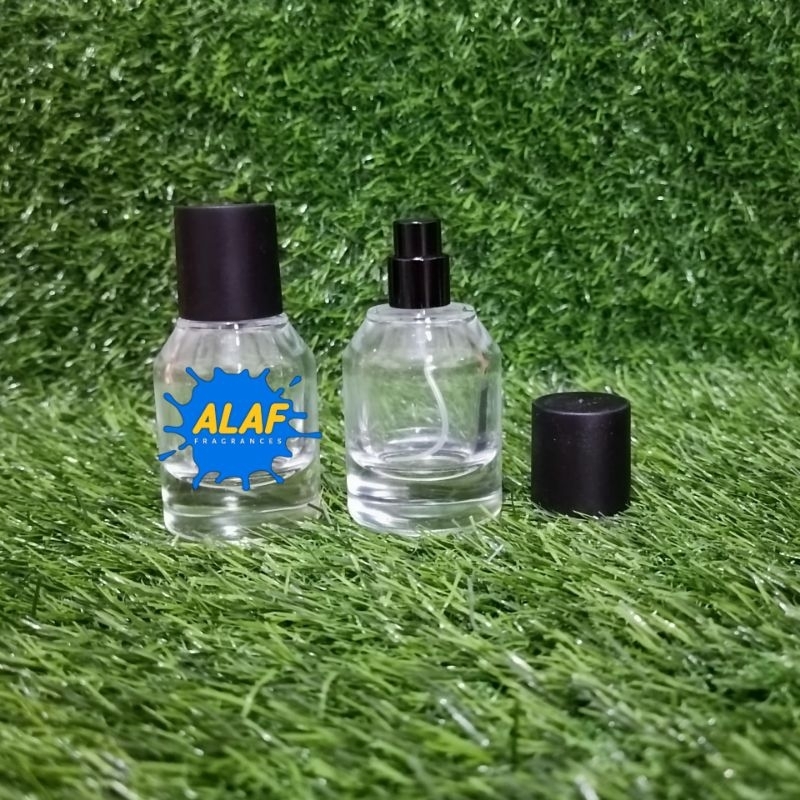 Jual Botol Parfum Heretic Tutup Hitam 30 ML Drat / Botol Parfum Bulat ...
