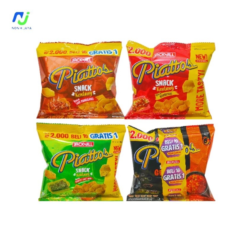 Jual Piattos 2000 All Varian Renteng Isi 10 Pcs | Shopee Indonesia