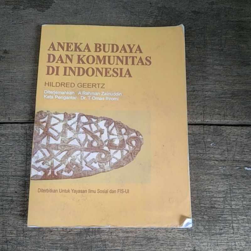 Jual Aneka Budaya dan komunitas di Indonesia Hildred Geertz | Shopee ...