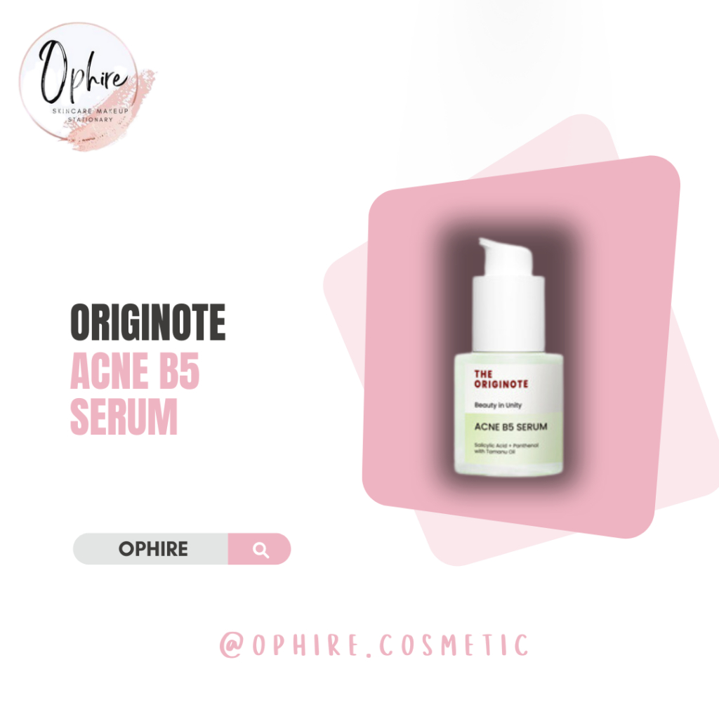 Jual The Originote Acne B5 Serum - Serum Anti Acne Anti Inflamasi untuk ...
