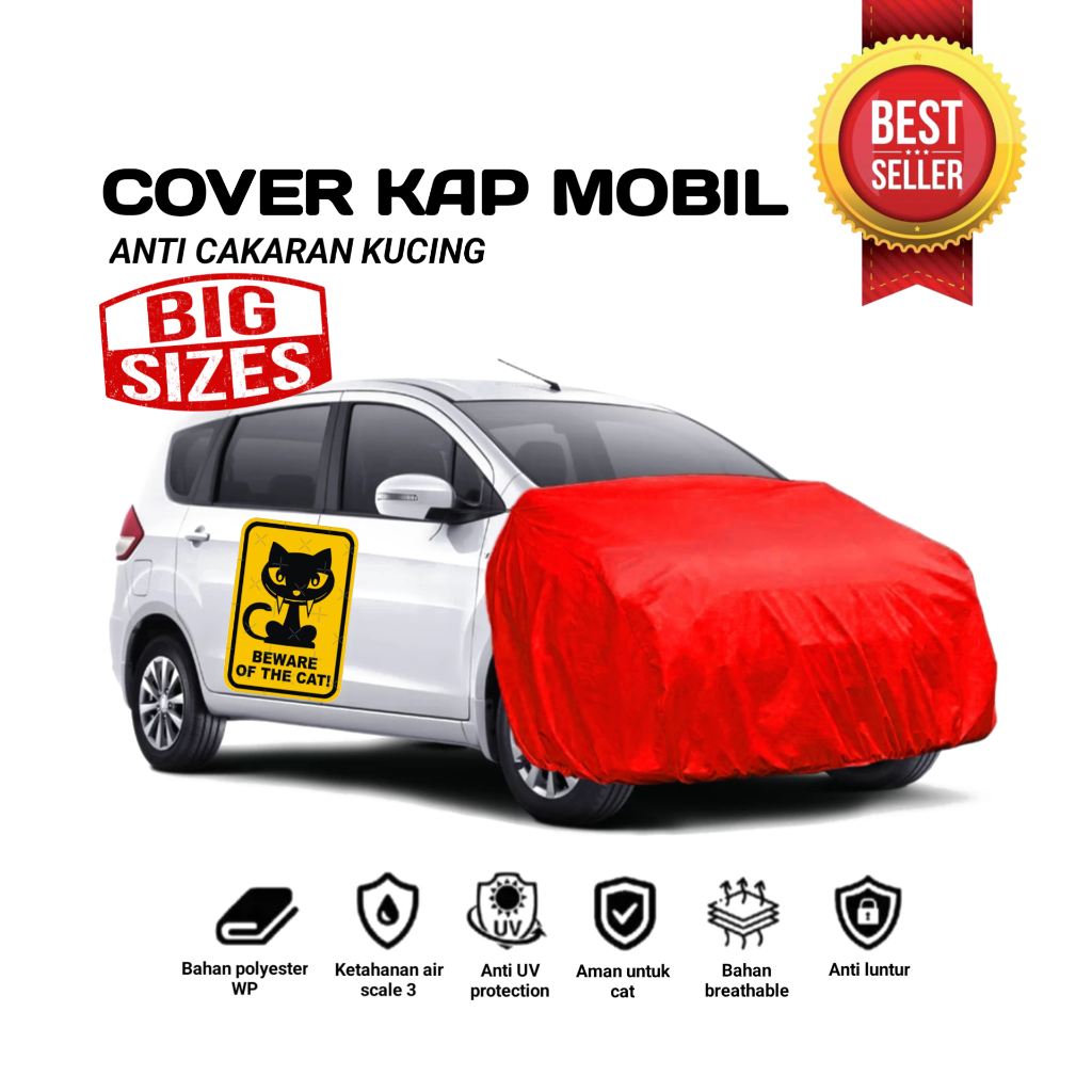 Jual COVER KAP MOBIL ANTI CAKAR KUCING TUTUP KAP MESIN MOBIL SELIMUT ...