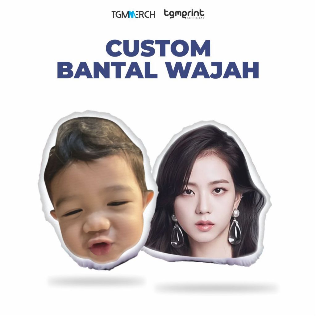Jual TGM MERCH - Cetak Custom Bantal wajah | Shopee Indonesia