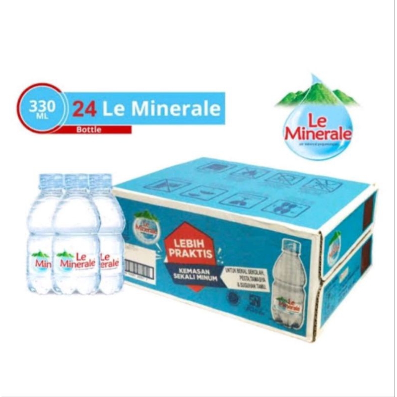 Jual LE MINERALE 330ML/BOX | Shopee Indonesia