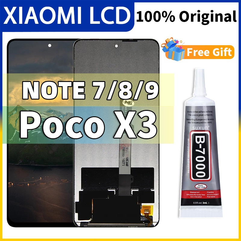Jual LCD for XIAOMI for REDMI NOTE 7/7PRO/8/9PRO 5G/POCO-X3 NFC/X3 PRO ...