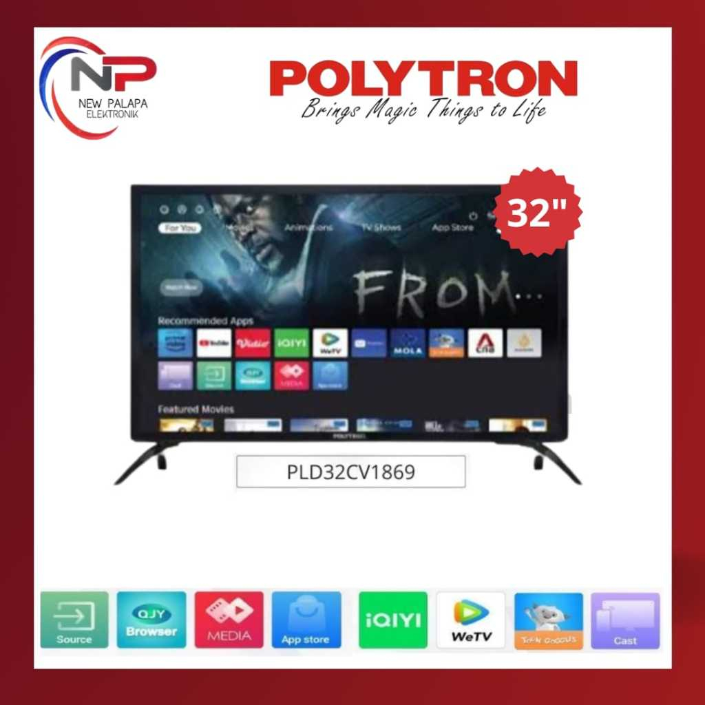 Jual LED SmartTV Polytron 32inch 32CV2269 - SmartTV Polytron 32inch ...