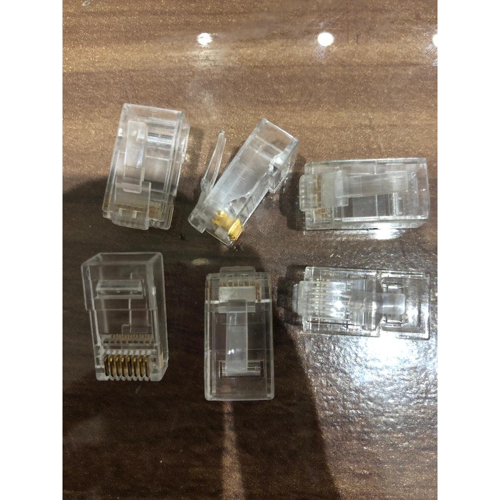 Jual KONEKTOR RJ45 CAT6 NECTO / KONEKTOR RJ 45 ORI / RJ45 CAT 6 CAT 5 ...