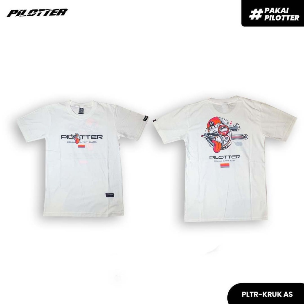 Jual KAOS PILOTTER KRUK AS ORIGINAL FREE STIKER KAOS PILOTTER ASKRUK ...