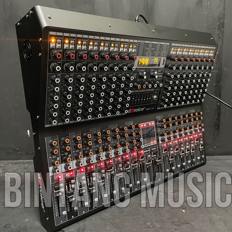 Jual mixer dbvoice mcx16 original 16 channel MIXER DB VOICE MCX 16 ...