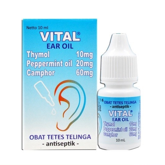 Jual VITAL EAR OIL 10ML OBAT TETES TELINGA | Shopee Indonesia