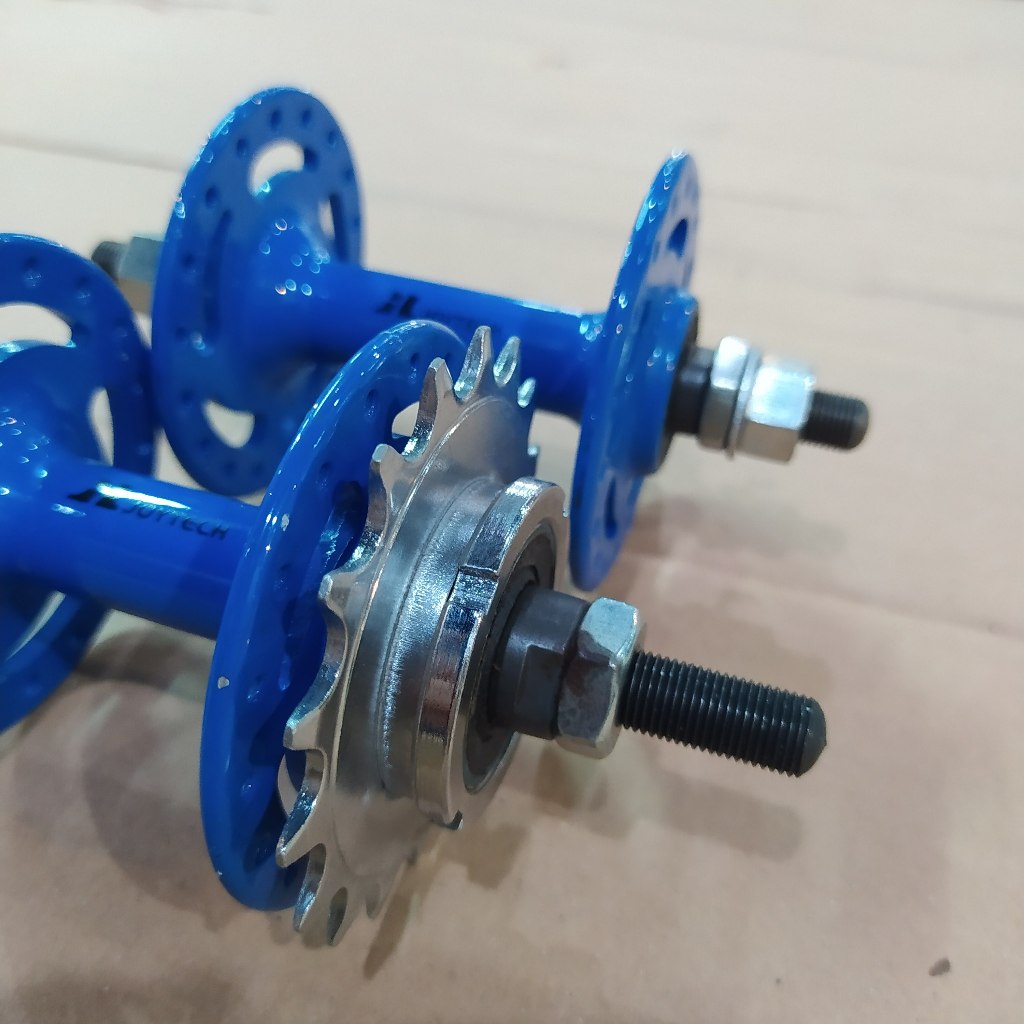 Jual HUB SET JOYTECH BLUE 36 H DRAT UNTUK FIXIE BMX LIPAT DLL DOLTRAP ...