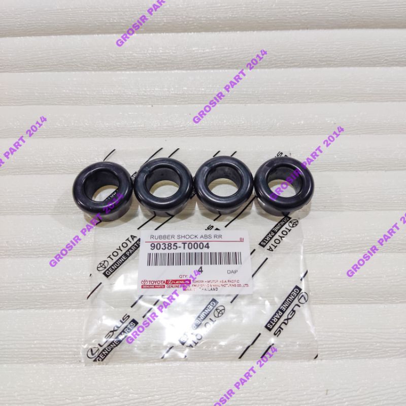 Jual KARET SHOCK BELAKANG BAWAH INNOVA FORTUNER HILUX 4PC SINTETIS ...