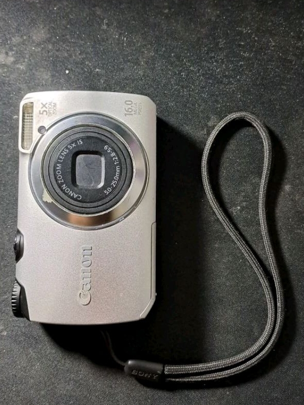 Jual Canon Powershot A3300is, Digicam bekas mulus, minus di lensa ...