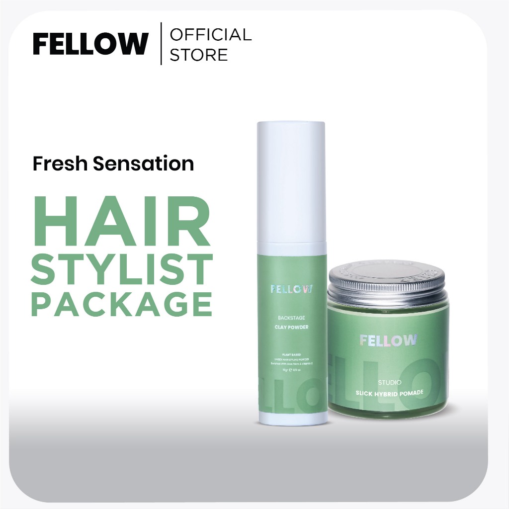 Jual HAIRSTYLIST PACKAGE - Fellow Clay Powder + FELLOW Studio Natural ...
