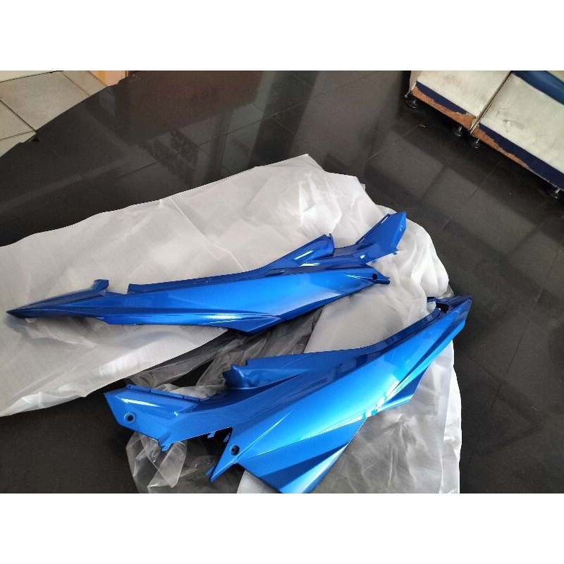 Jual Body satria Fu 150 karbu 2013-2015 (Facelift)Biru GP Ori body ...