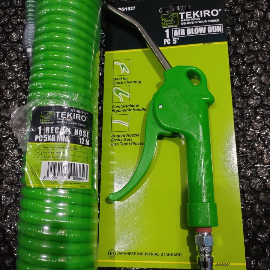 Jual Tekiro Air Blow Gun + Selang 12M -Alat Semprot Angin Kompresor ...