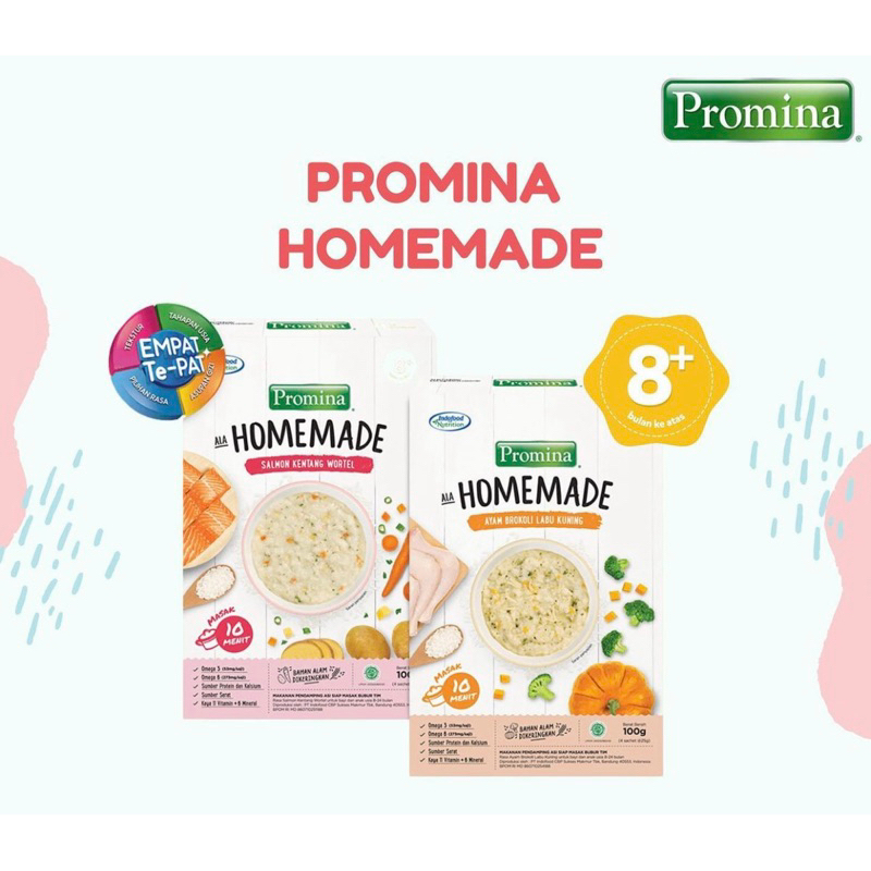 Jual promina homemade untuk usia 8+ bulan | Shopee Indonesia