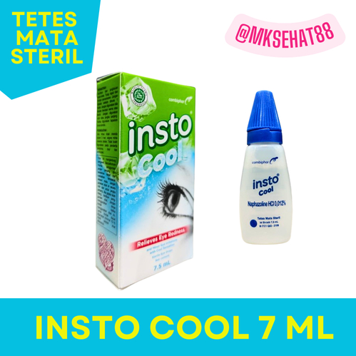 Jual Insto Cool 7,5 ML - Obat Mata Merah - Mata Segar & Sejuk | Shopee ...