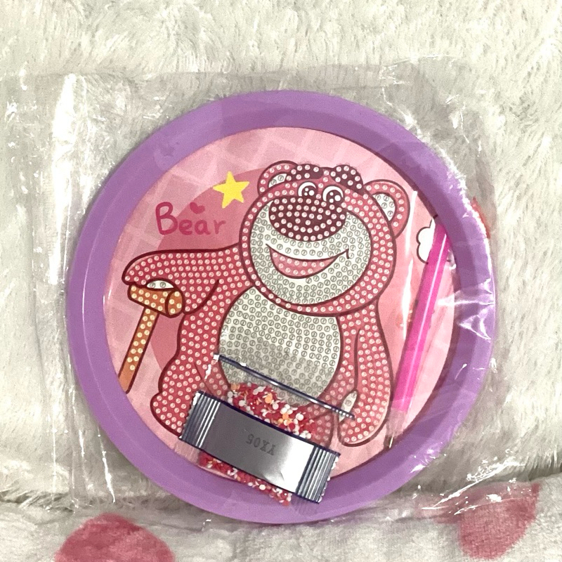 Jual DIY Kit Diamond Painting Disney Lotso Round Diameter 15 cm ...