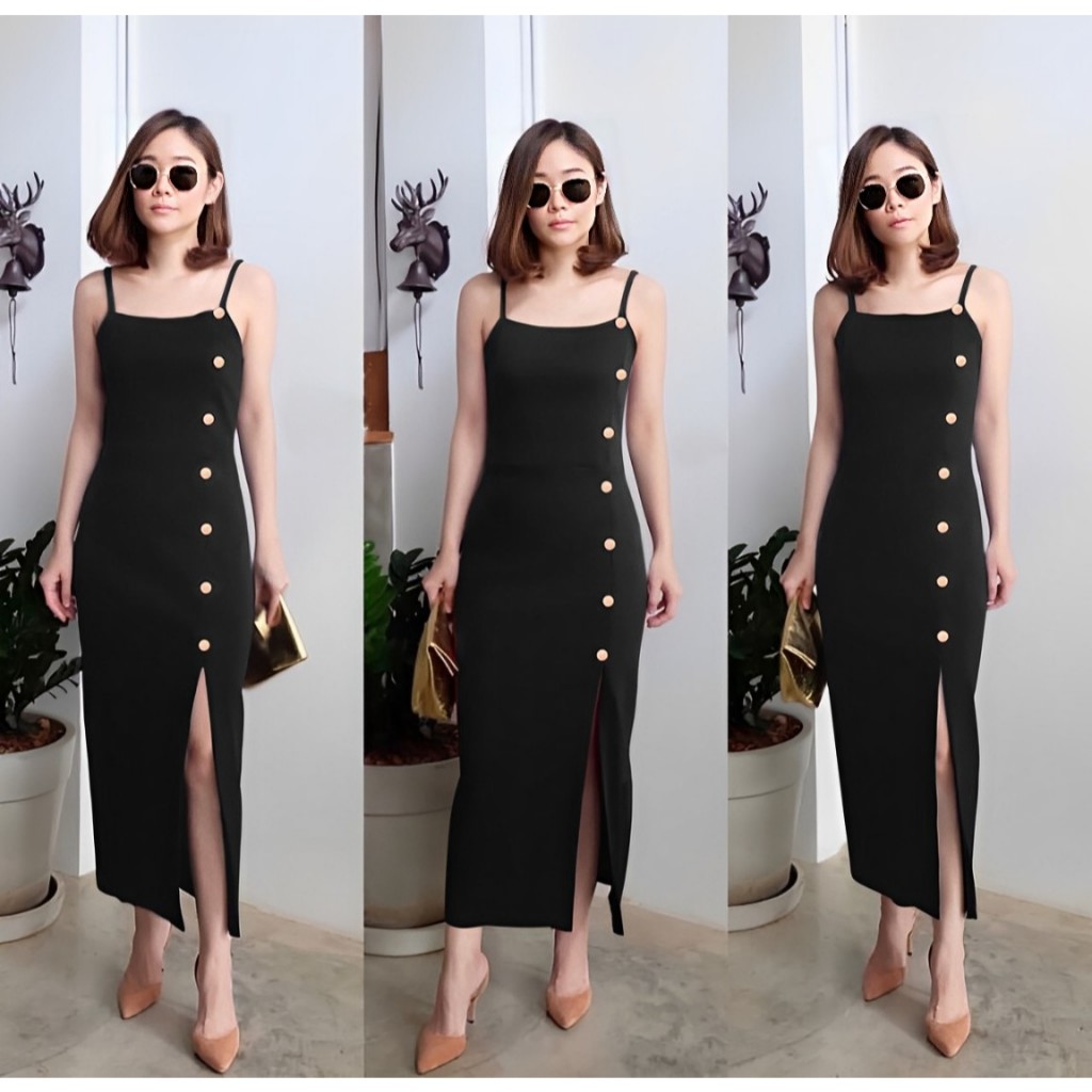 Jual FF Dress Rajut Dona Ld 90 - 100 cm P 110 cm B 300 gr Cotton ...