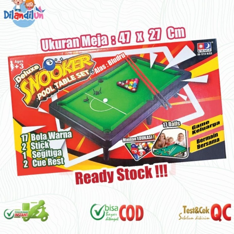 Jual High Quality mainan Billiard mini billiard portable meja billiard ...