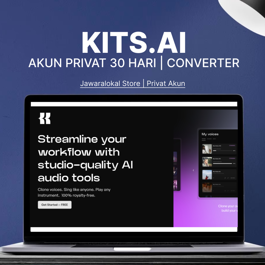 Jual KITS AI - Studio Quality AI Music Tools | AKUN PRIVAT 1 BULAN ...