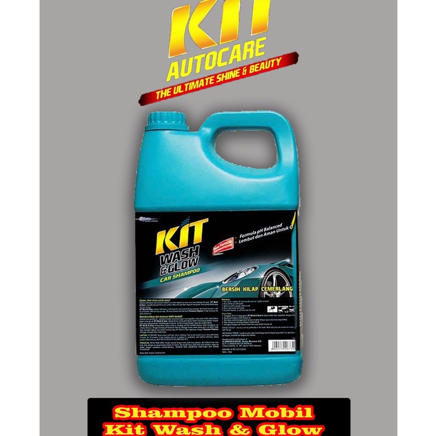 Jual Sale shampoo mobil kit wash glow 1 galon 4 liter 59258 | Shopee ...