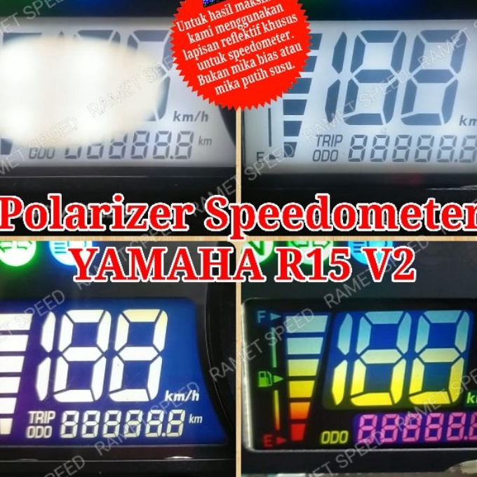 Jual KI3 Polarizer speedometer yamaha R15 V2 polaris speedometer r15 v2 ...