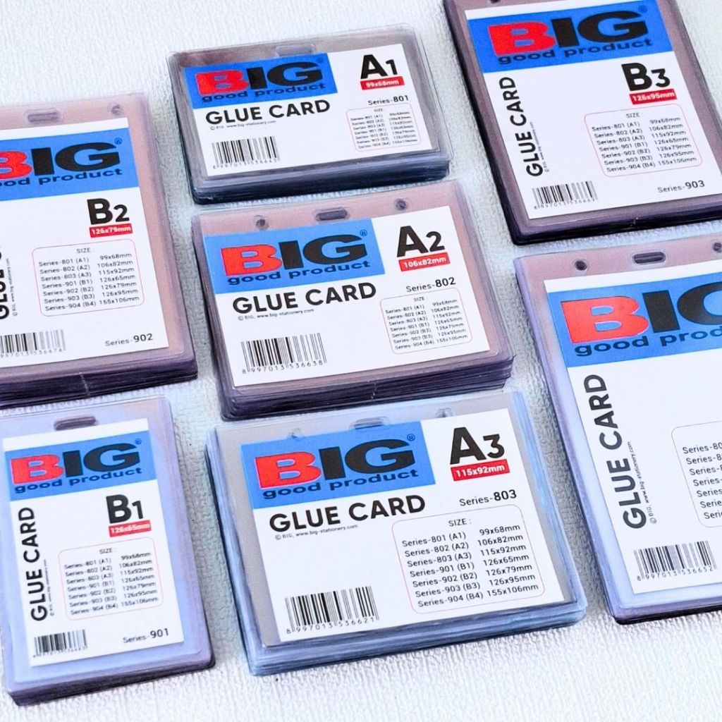 Jual ID Card Mika B1 B2 B3 B4 A1 A2 A3/Name Tag / Glue Card / Card Holder / TOP LOADER | Shopee ...