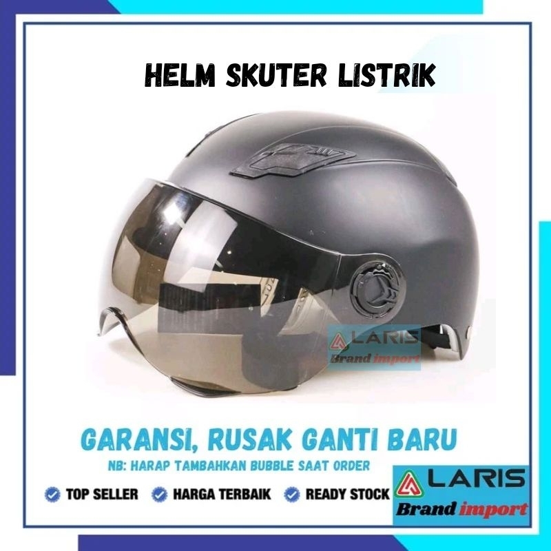 Jual Helm Skuter Listrik Vespa Musim Panas Helm Motor Helikopter Helm ...