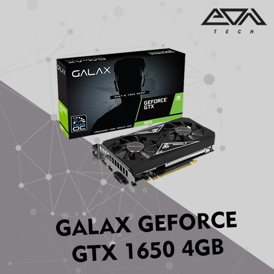 Jual VGA GALAX GeForce GTX 1650 EX PLUS (1-Click OC) PCI-E 4GB GDDR6 ...