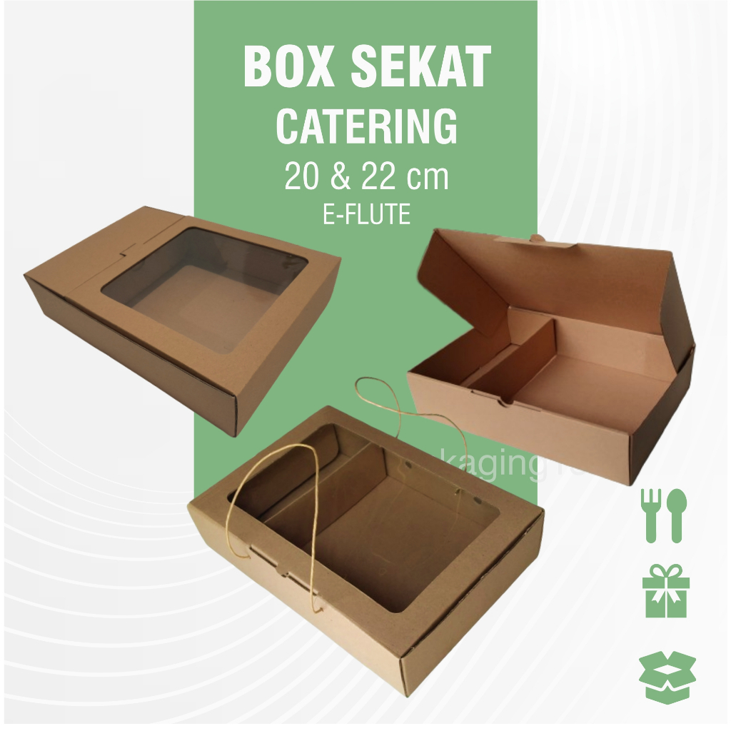Jual Box Sekat / Box Catering / Kardus E-flute / Dus Nasi / Hampers ...