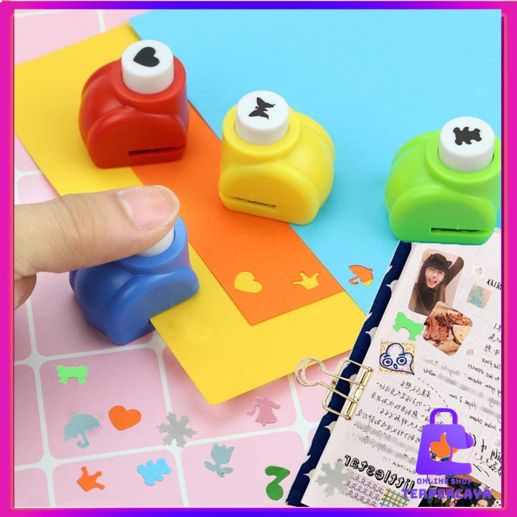 Jual OST Pembolong Kertas Mini Berbagai Bentuk Love Hewan Lucu Paper ...