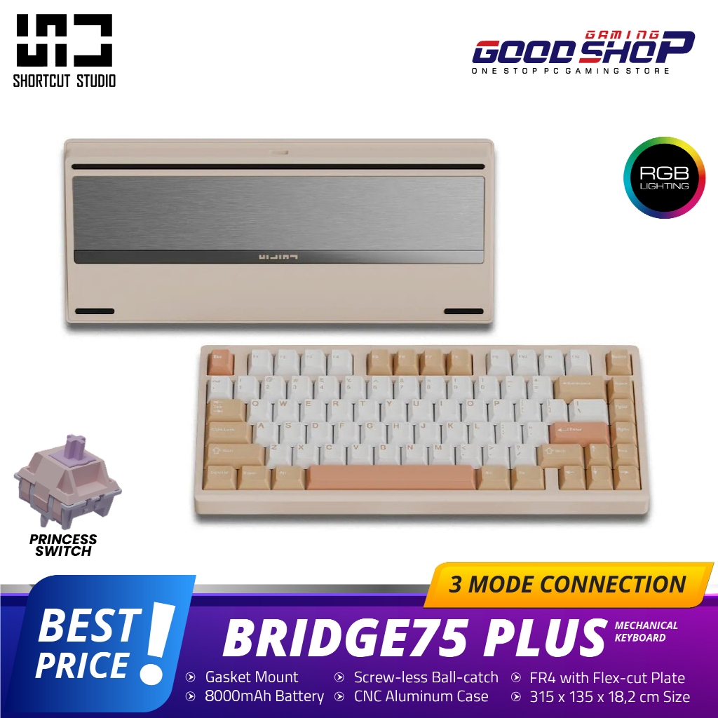 Jual Bridge75 | Bridge75 Plus | Bridge75 HE 75% Mechanical Keyboard Set ...