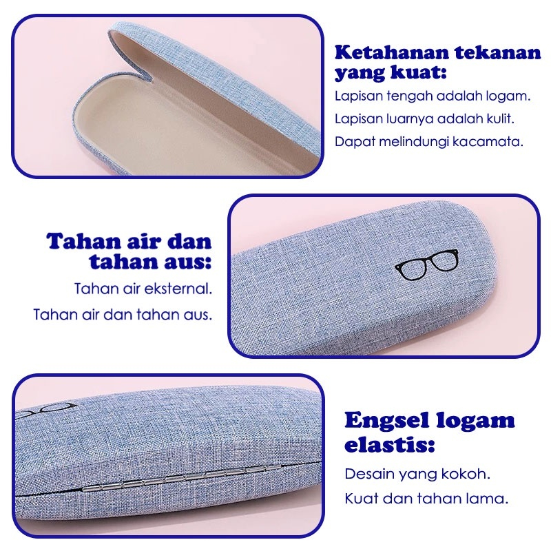 Jual HARDCASE TEMPAT KACAMATA/BOX KACAMATA | Shopee Indonesia