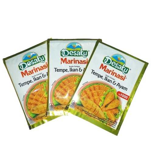 Jual 1 RENTENG DESAKU Marinasi Bumbu Gorengan Tempe, Ikan & Ayam isi 12 ...