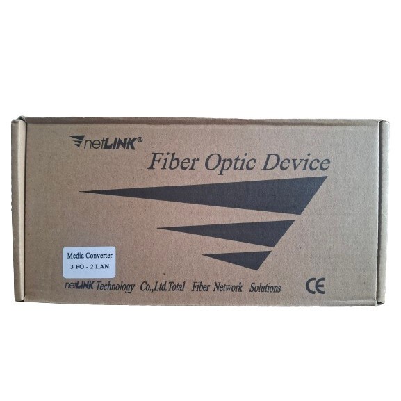 Jual Media Converter Netlink 3 Port FO To 2 Port Lan 10/100 - Fiber Switch Optic 3 SC 2 RJ45 ...