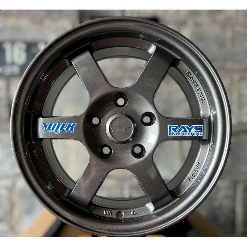 Jual velg racing mobil r16 VOLKRAYS TE37 velg mobil racing ring 16 velg ...