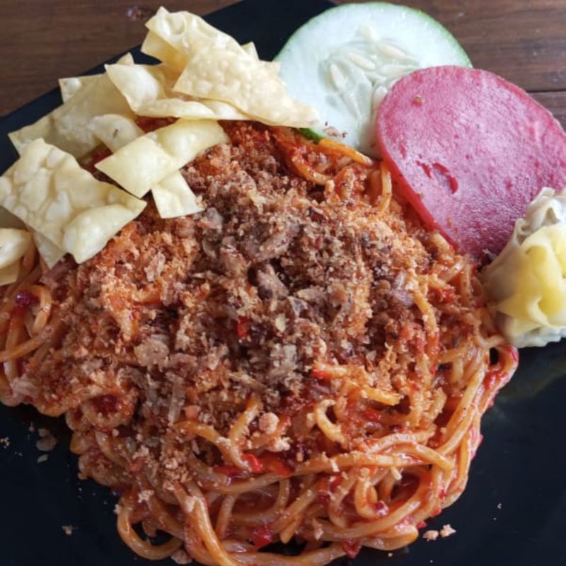 Jual Mie Jebew Frozen mie Korea mie pedas viral mie level mie Bledek lengkap toping | Shopee ...