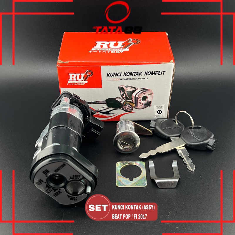 Jual KUNCI KONTAK ASSY SET JOK BEAT F1 ESP / BEAT POP (RUI) | Shopee ...